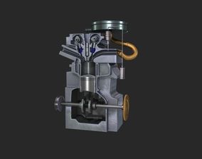 Animated Gas cylinder 3D Models | CGTrader