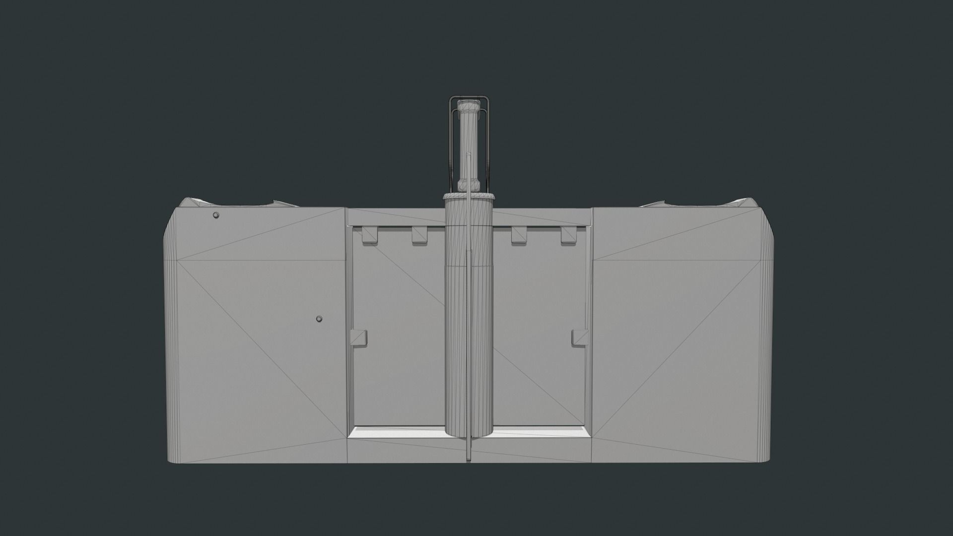 3D model Ticket Barrier VR / AR / low-poly | CGTrader