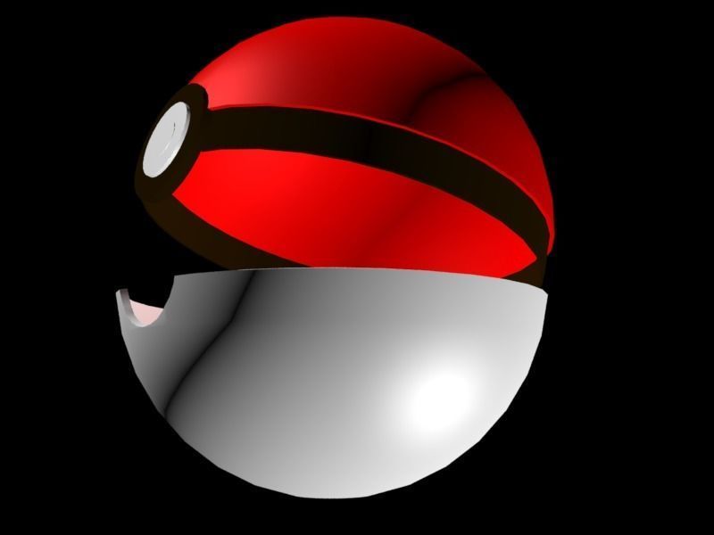 Pokemon ball Animated 3D model animated | CGTrader