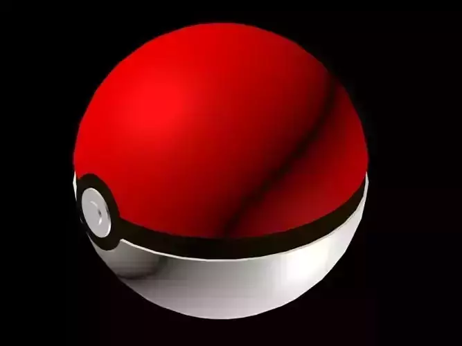 Pokemon ball Animated 3D model animated | CGTrader