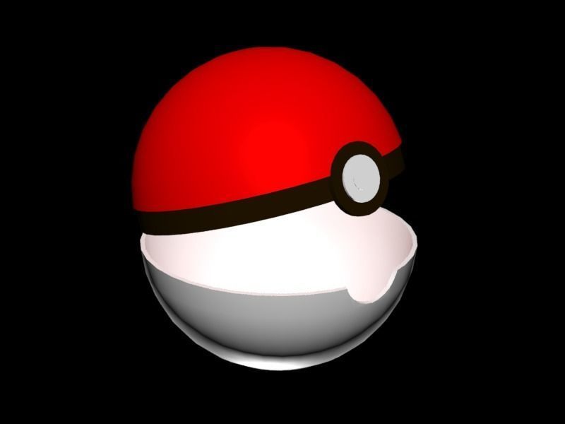 Pokemon ball Animated 3D model animated | CGTrader