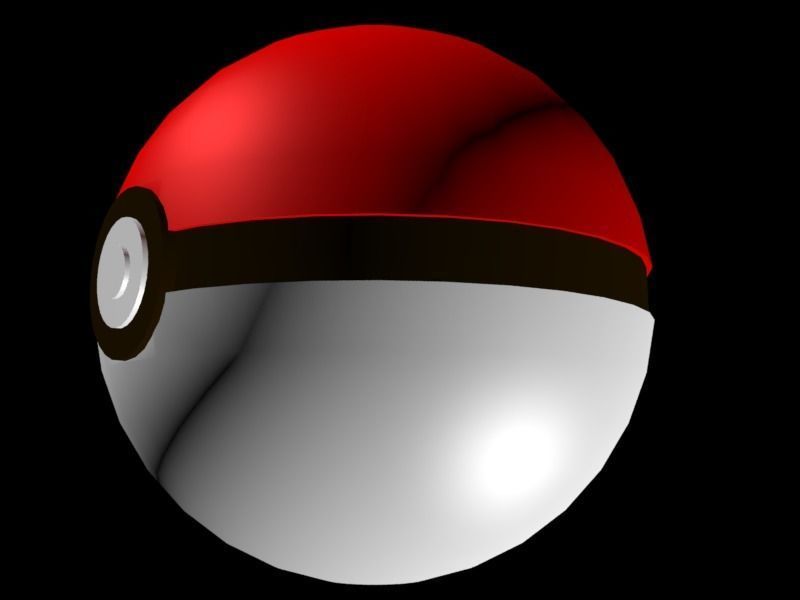 Pokemon ball Animated 3D model animated | CGTrader