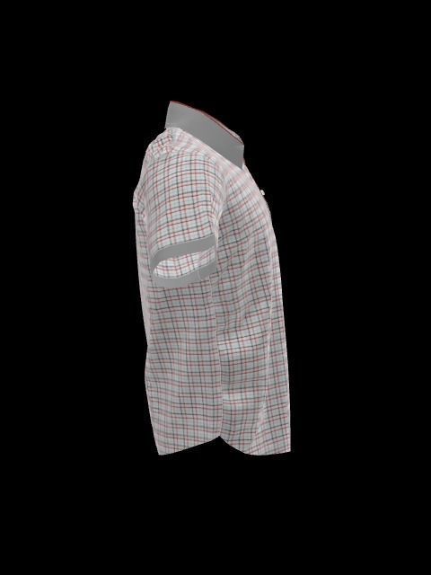 3 D Male T-Shirt with Half-Sleeves free VR / AR / low-poly 3D model ...