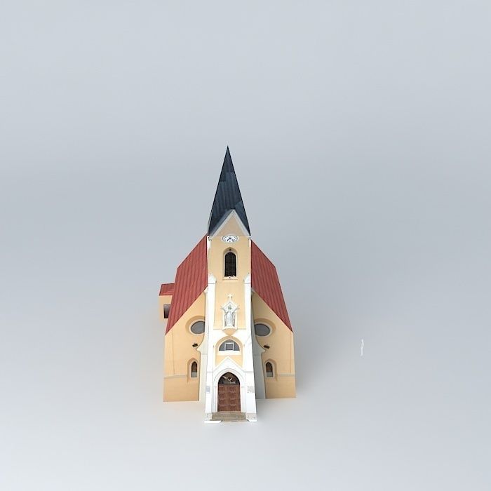 Church in Potoci Bijelo Polje Mostar free 3D model | CGTrader
