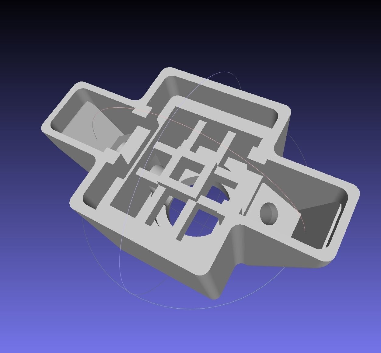Arduino Colour Sensor And LED Casing And Optics 3D model 3D printable ...