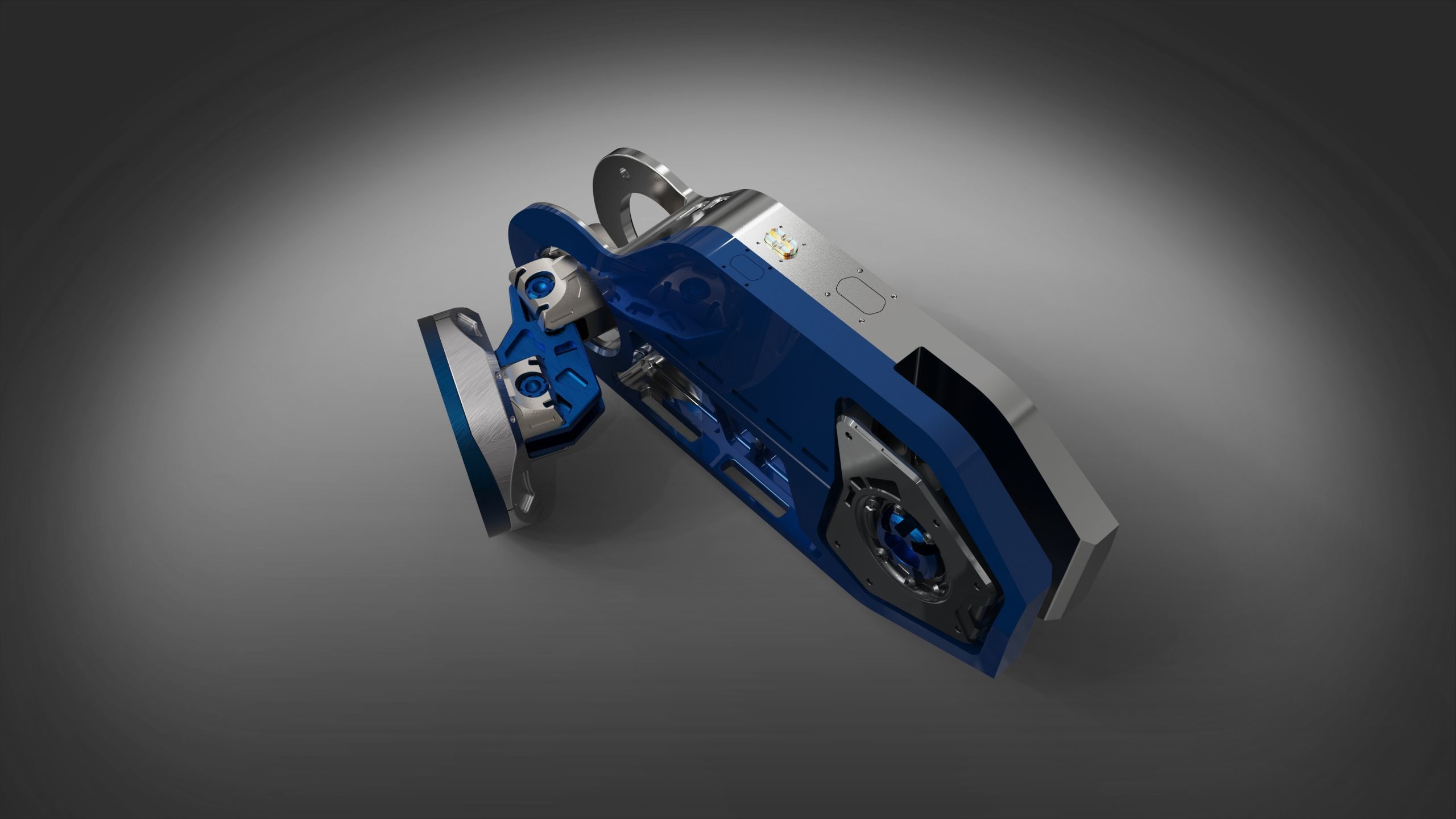 mechanical robotic part 3D model | CGTrader