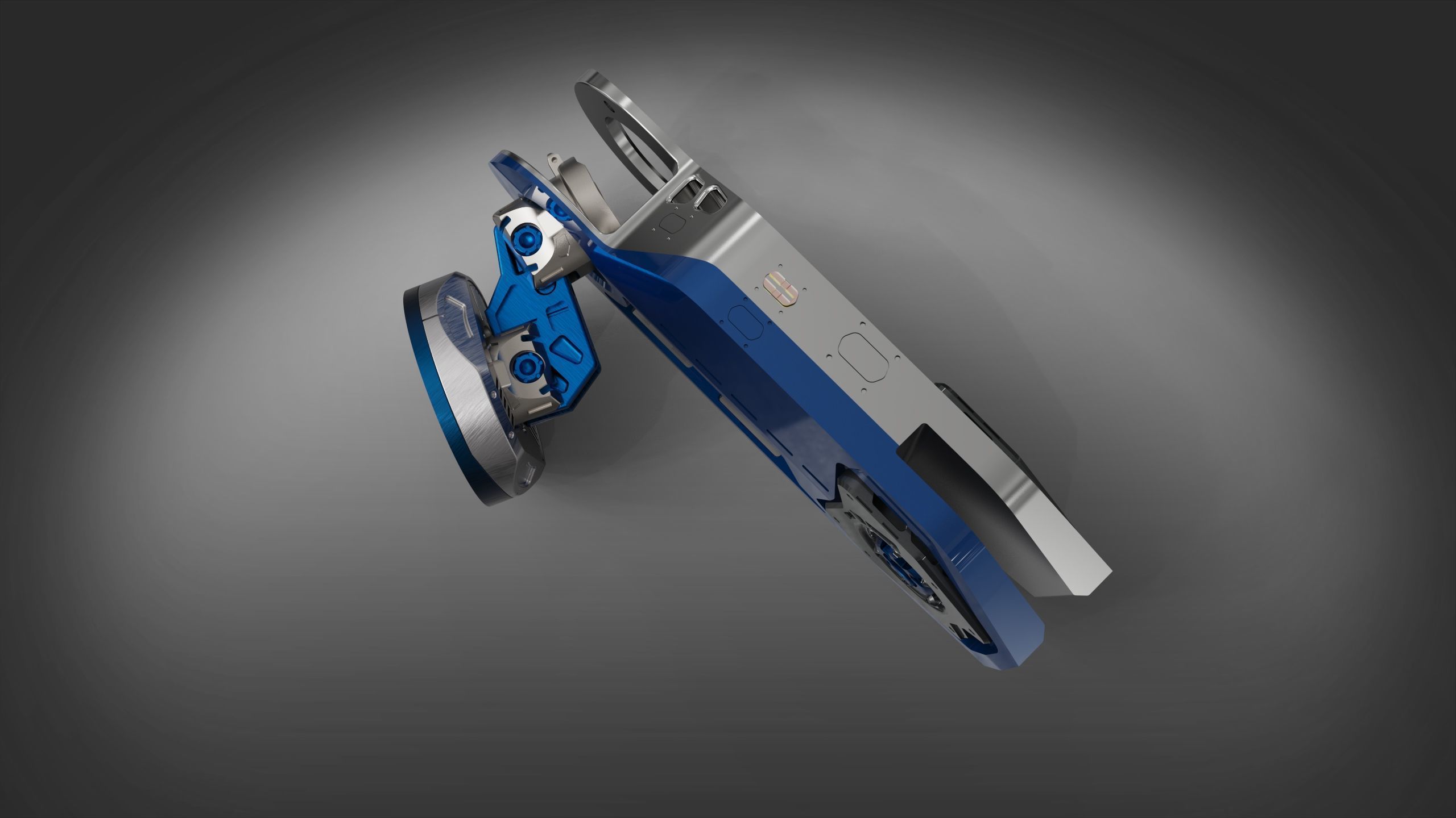 mechanical robotic part 3D model | CGTrader