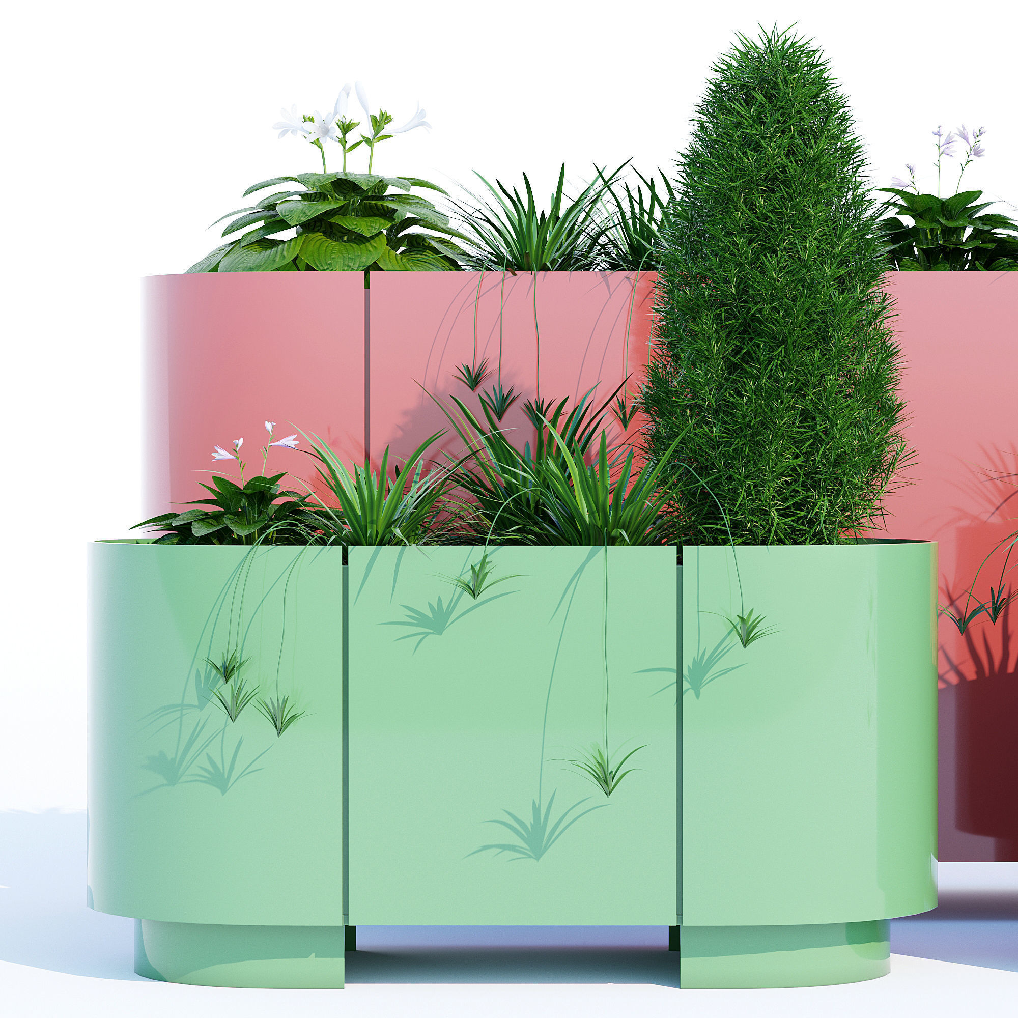 Pop planter 3D model | CGTrader