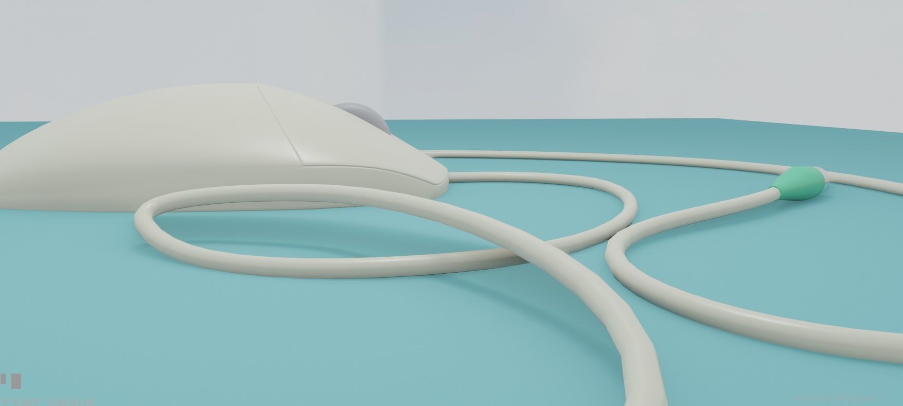 3D model 90s desktop mouse VR / AR / low-poly | CGTrader