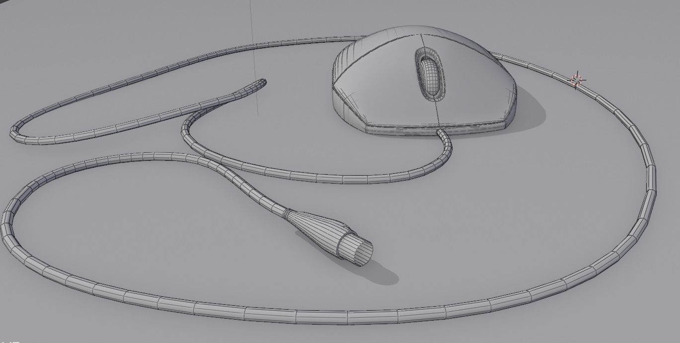 3D model 90s desktop mouse VR / AR / low-poly | CGTrader