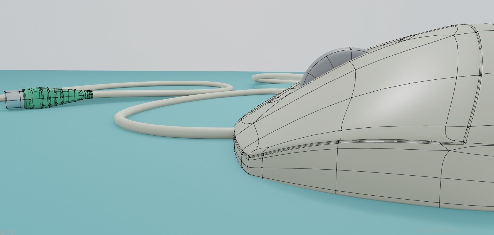 3D model 90s desktop mouse VR / AR / low-poly | CGTrader