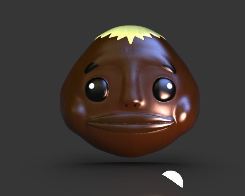 Goron Mask The Legend Of Zelda 3D model | CGTrader