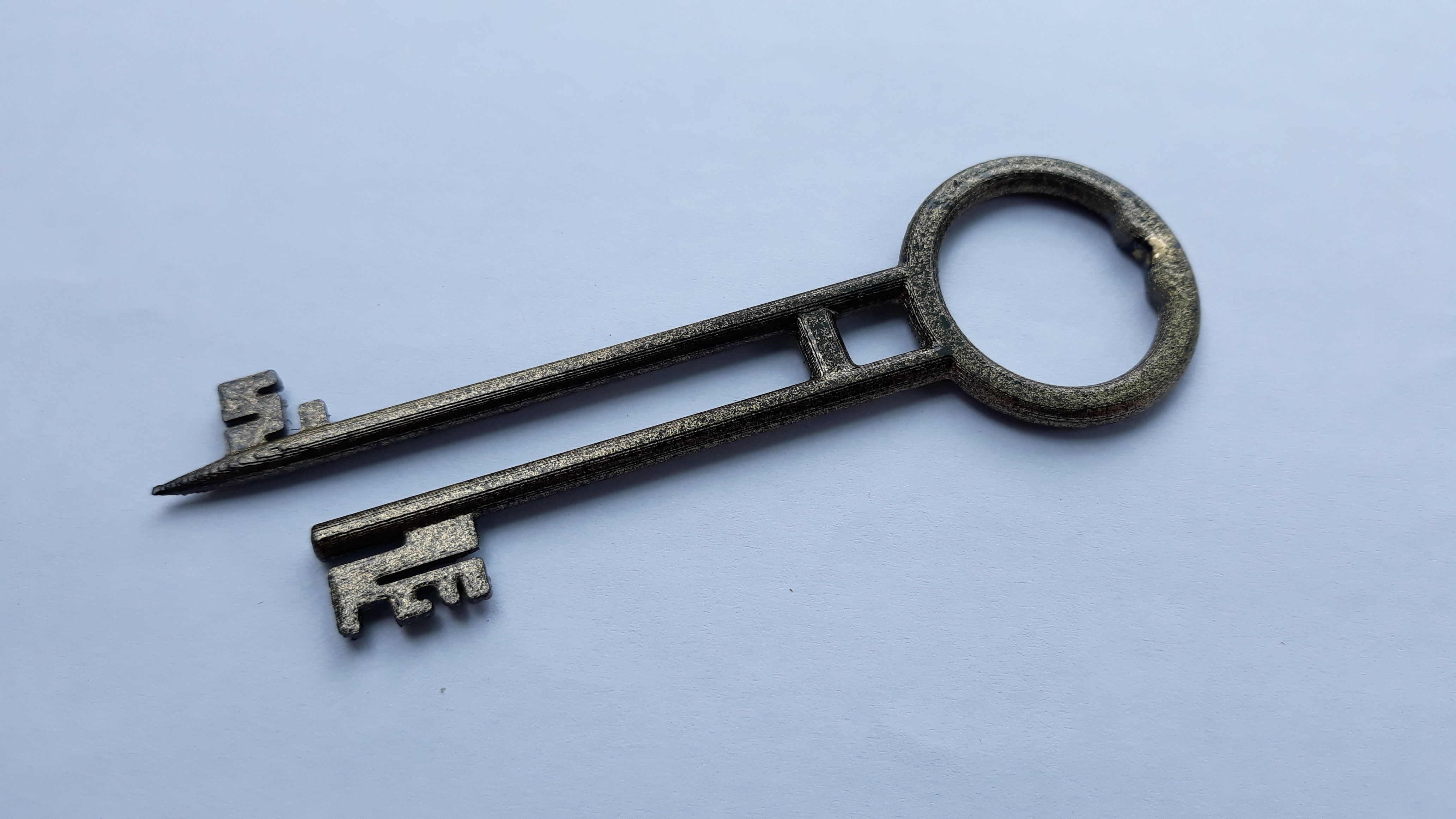 Key of Davy Jones from movie Pirates of the Caribbean 2 3D model 3D ...