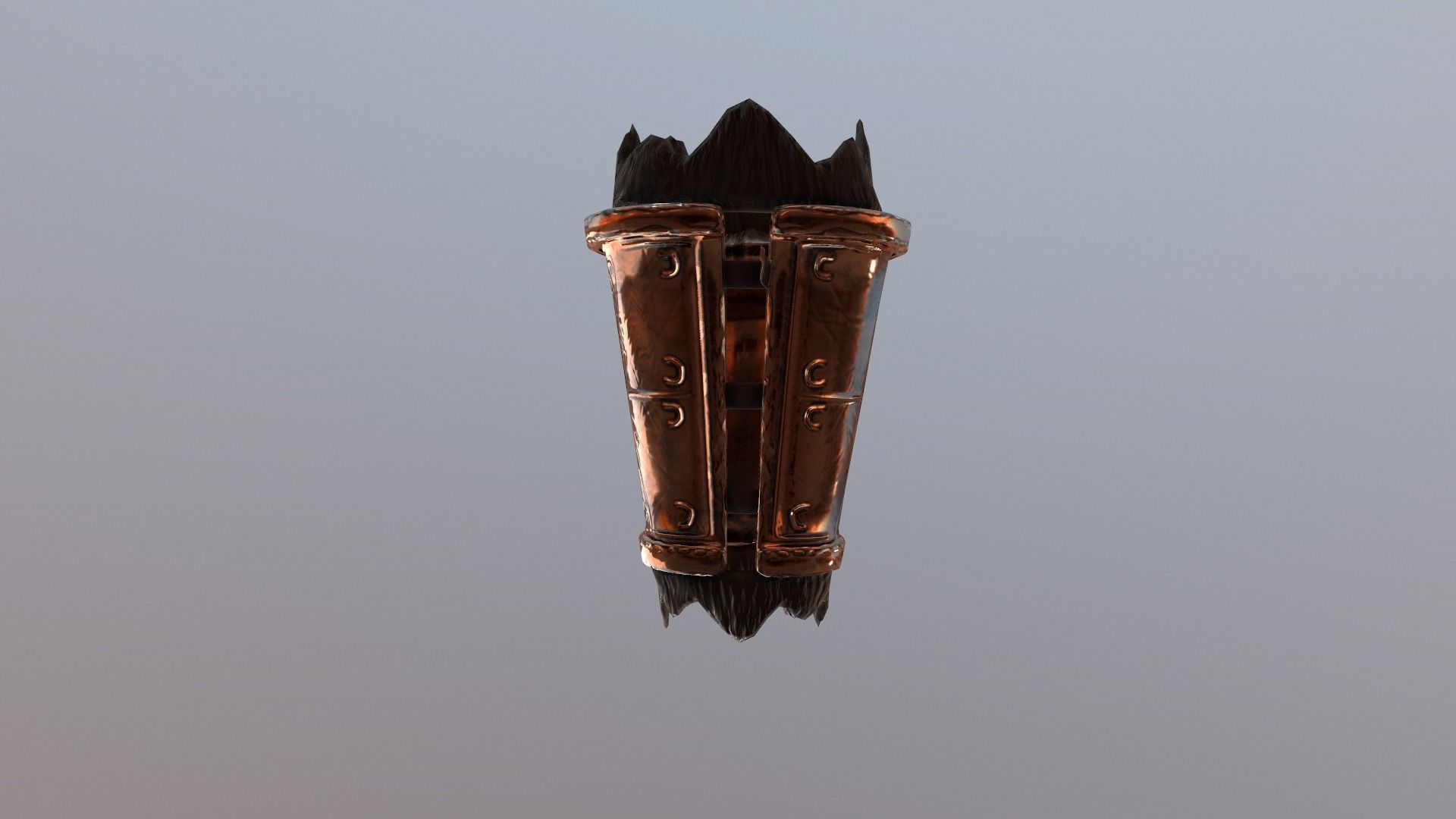3D model Divine gold bracer VR / AR / low-poly | CGTrader