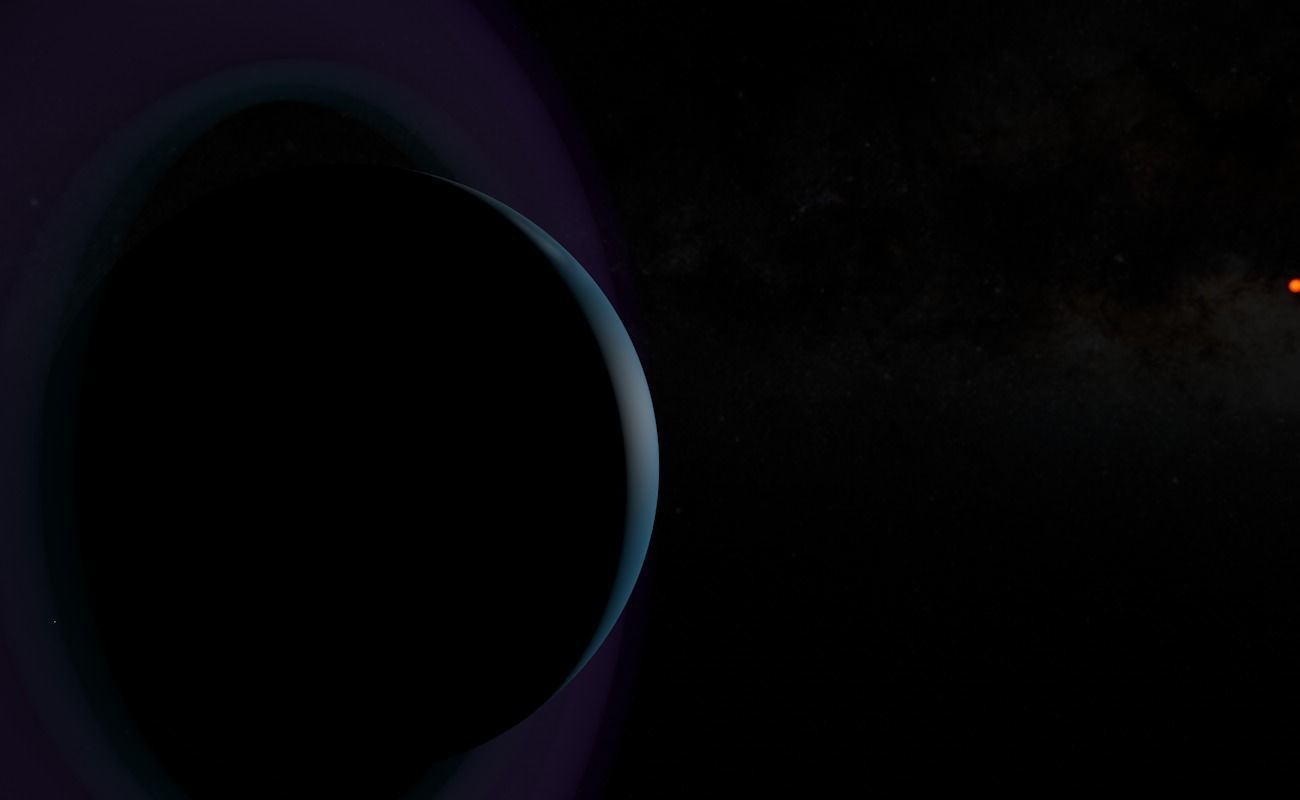 Uranus planet 3D model animated | CGTrader