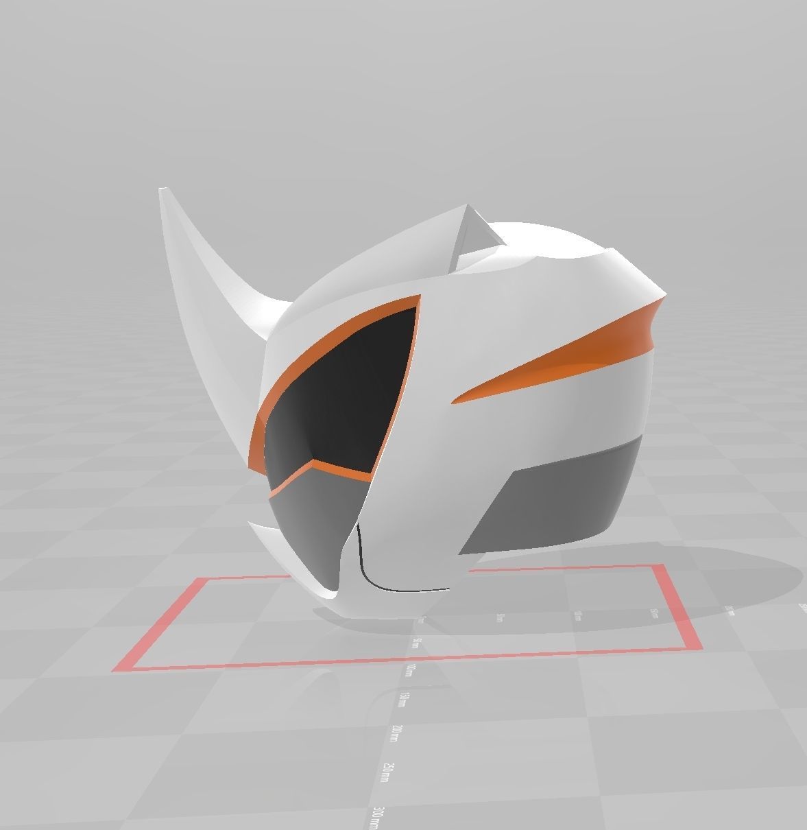 Power Rangers Jungle Fury Rhino Ranger GekiChopper Helmet 3D model 3D ...