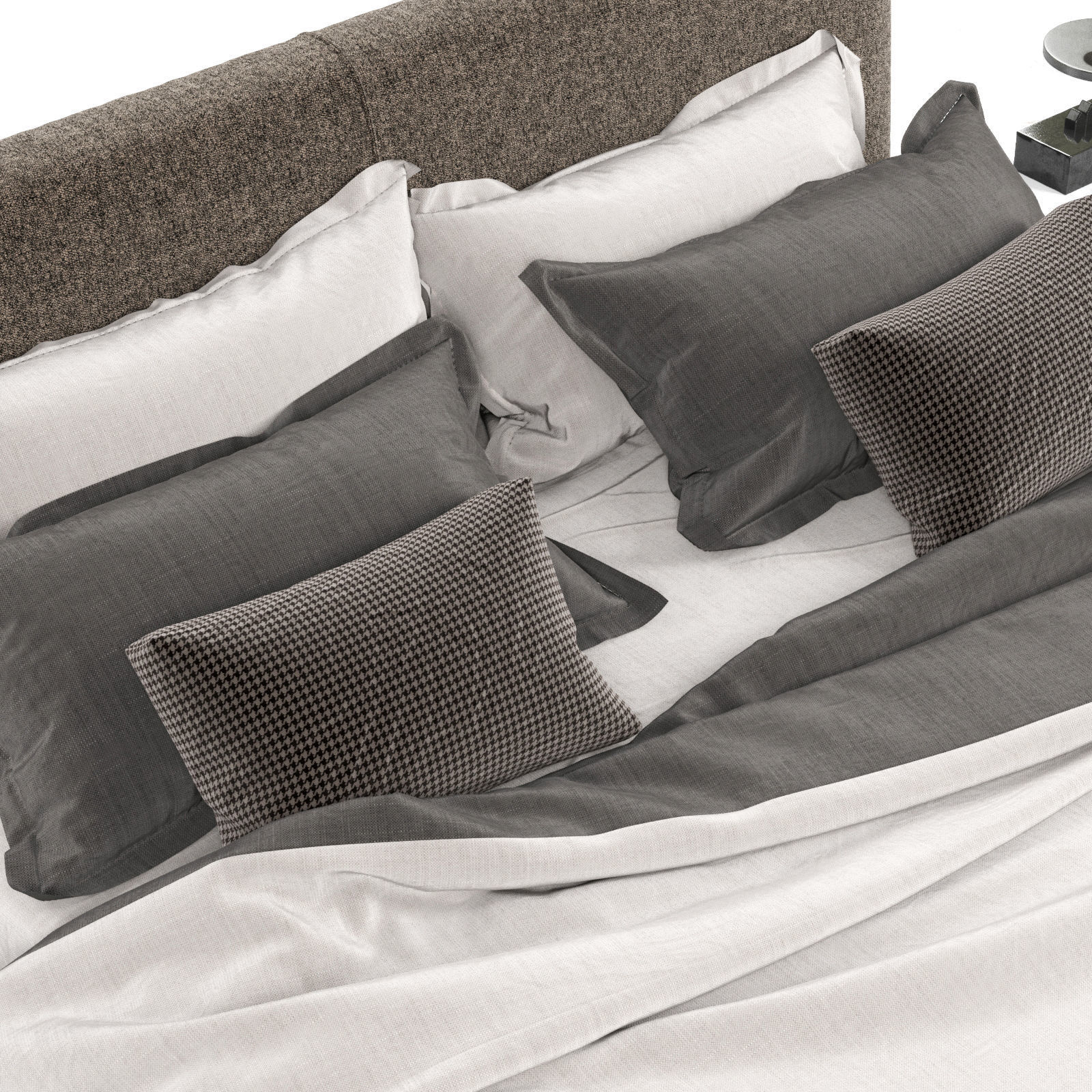 Flou Icon bed 3D model | CGTrader