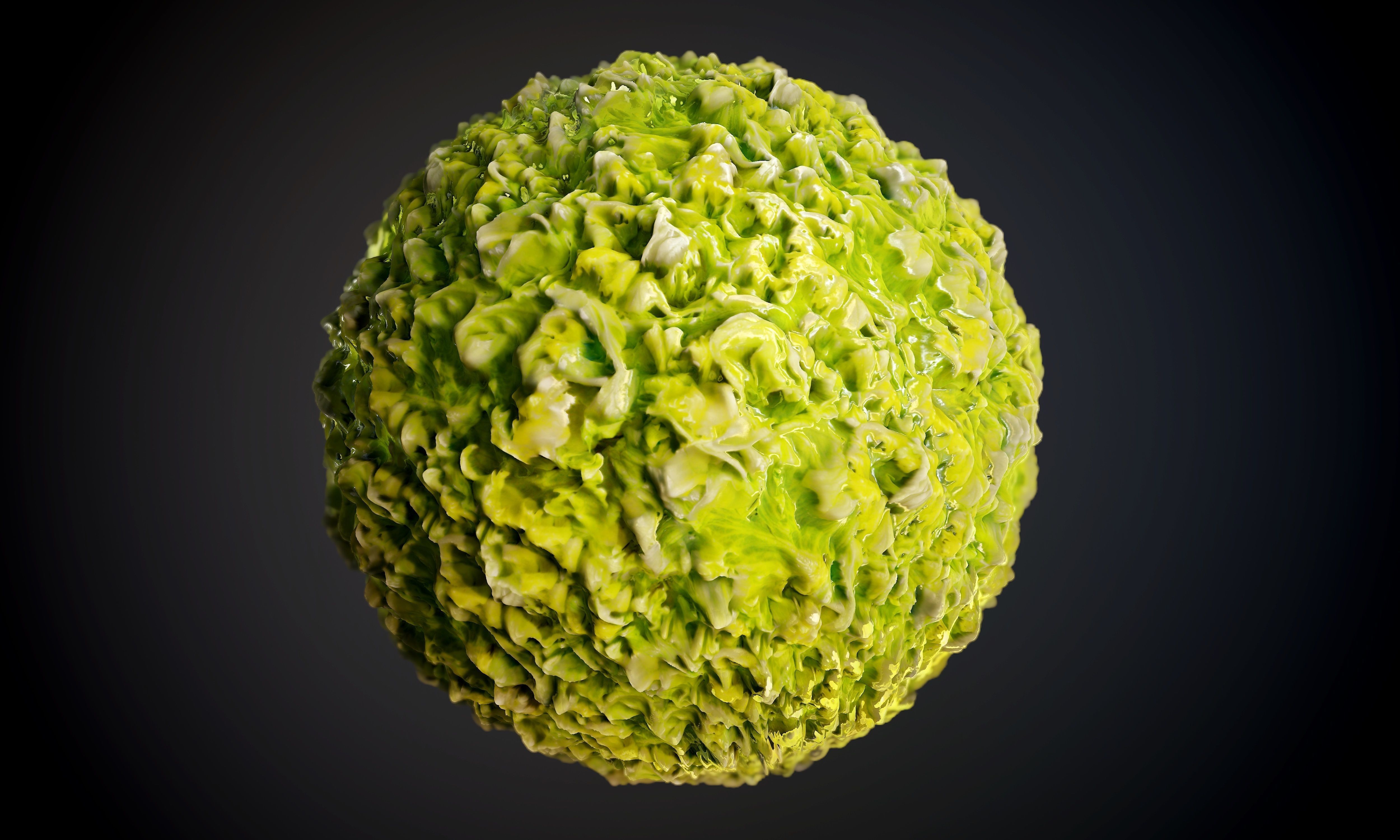 Food Lettuce Salad Seamless PBR Texture Texture | CGTrader
