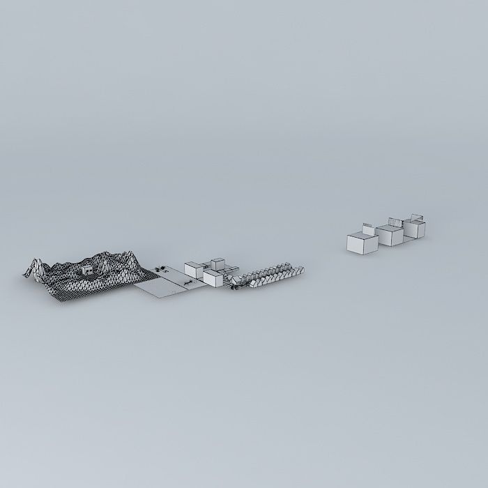 Sample for maquette free 3D model | CGTrader