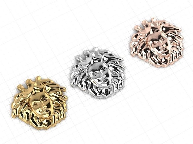 Versace logo 3D model 3D printable | CGTrader
