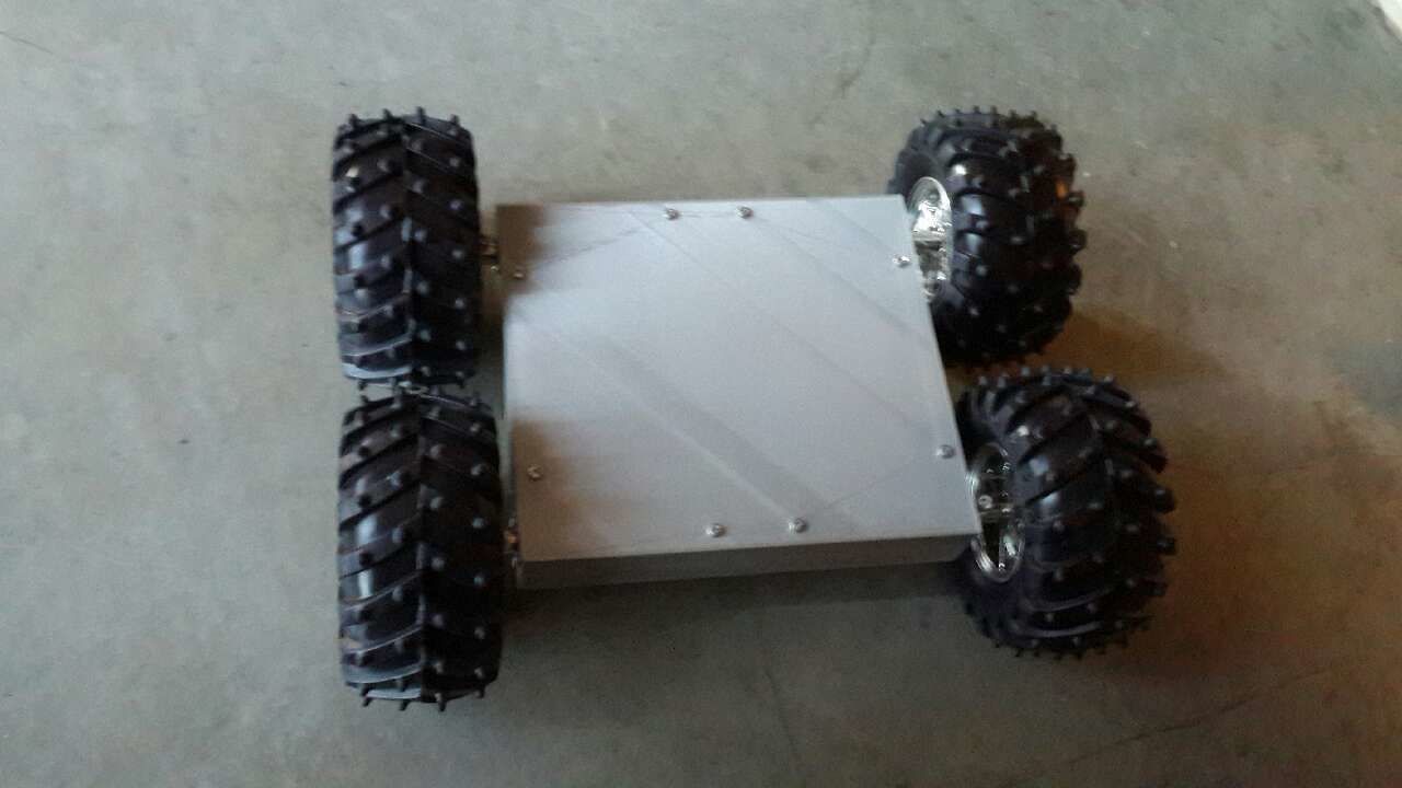 Printable robot 4 wheel arduino robot for terrain and project 3D model ...