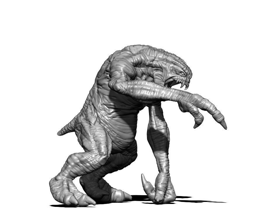 Troll 3d print model humanoid creature 3D model 3D printable | CGTrader