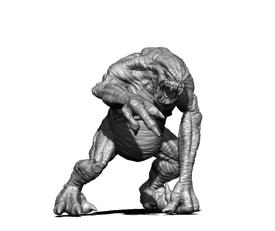 Troll 3d print model humanoid creature 3D model 3D printable | CGTrader