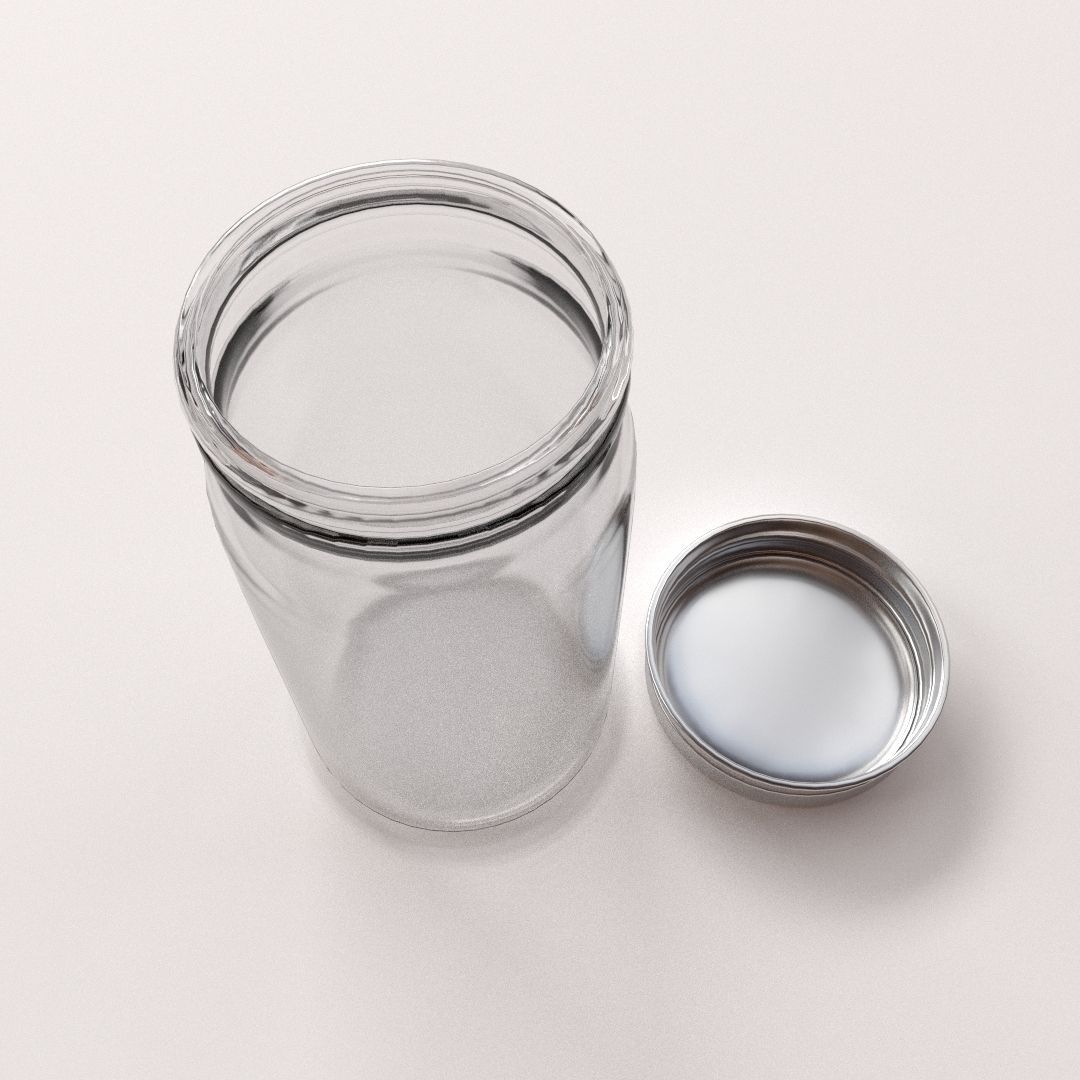 Mason Jar 3D model | CGTrader