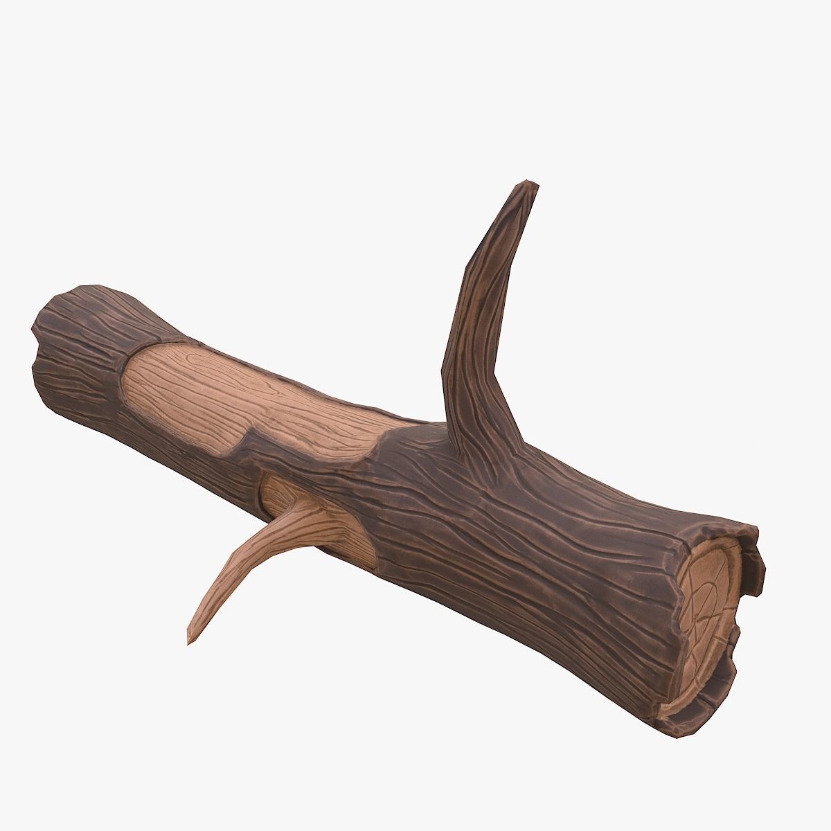 Cartoon snag 3D model | CGTrader