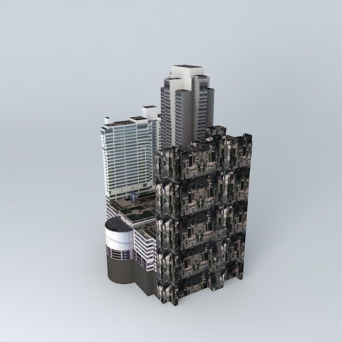 Shanghai Centre Shanghai Centre free 3D model | CGTrader