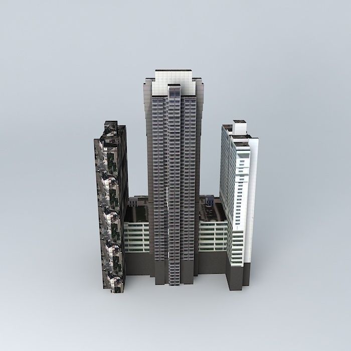Shanghai Centre Shanghai Centre free 3D model | CGTrader