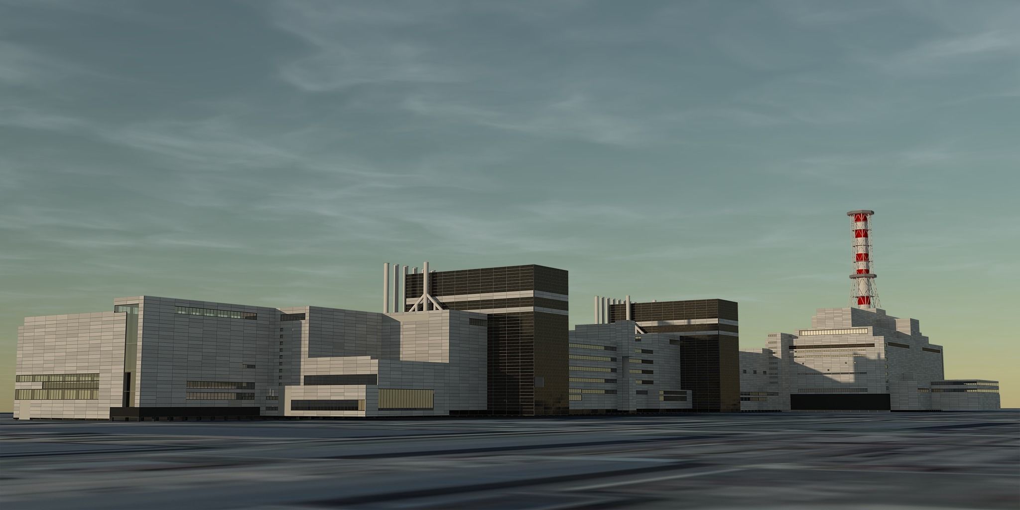 Chernobyl Nuclear Power Plant free 3D model | CGTrader