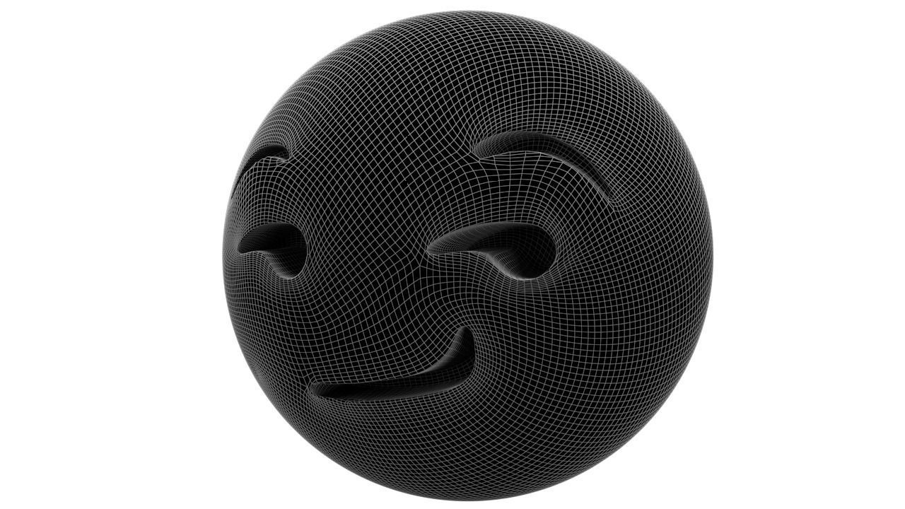 3D model Smirking Face VR / AR / low-poly | CGTrader