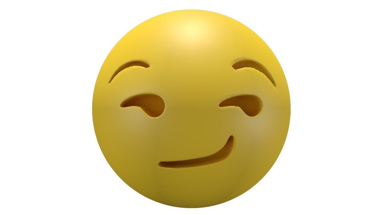 3D model Smirking Face VR / AR / low-poly | CGTrader