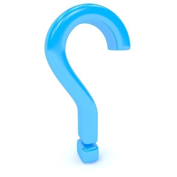 3D model Question mark 3D model VR / AR / low-poly | CGTrader