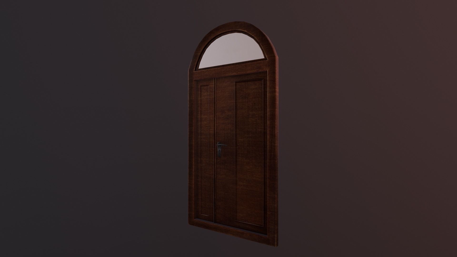 Simple Wooden Door free VR / AR / low-poly 3D model | CGTrader