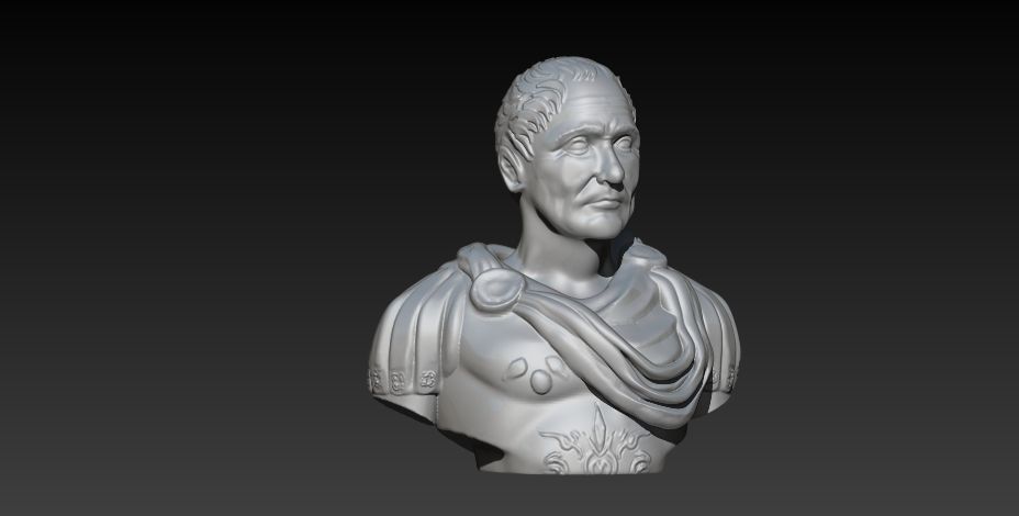 Julius Caesar King of Rome Julio Cesar 3D model 3D printable | CGTrader