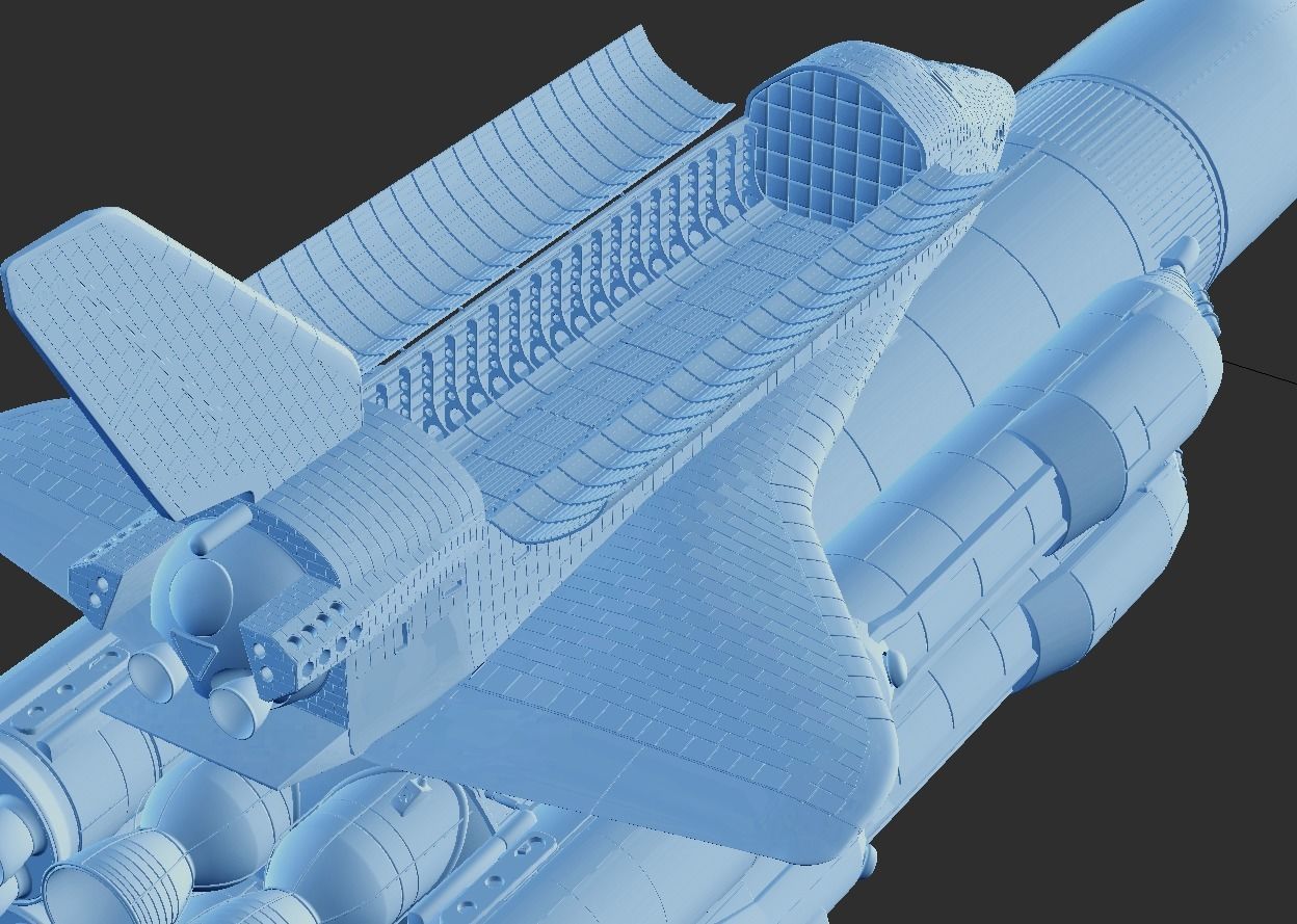 Buran space shuttle 3D model | CGTrader