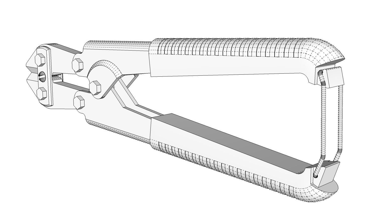 Bolt Cutter 3D model | CGTrader
