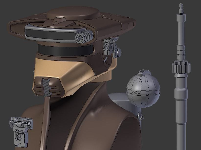 Boushh 3D model 3D printable | CGTrader