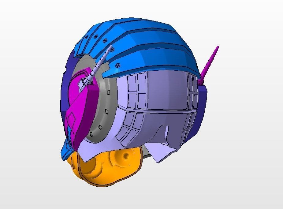 Ant-Man Helmet 3D model 3D printable | CGTrader