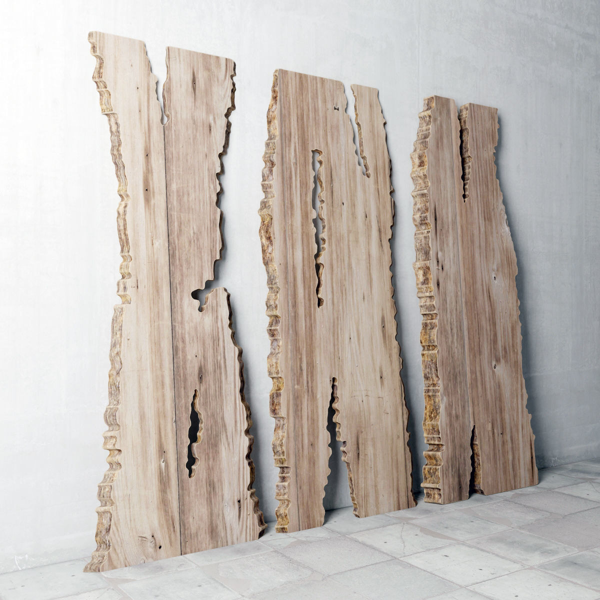 Wood slab 3D model | CGTrader