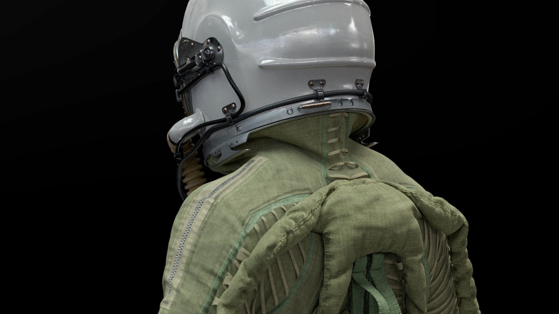 FLIGHT SUIT High altitude Pilot 3D model | CGTrader
