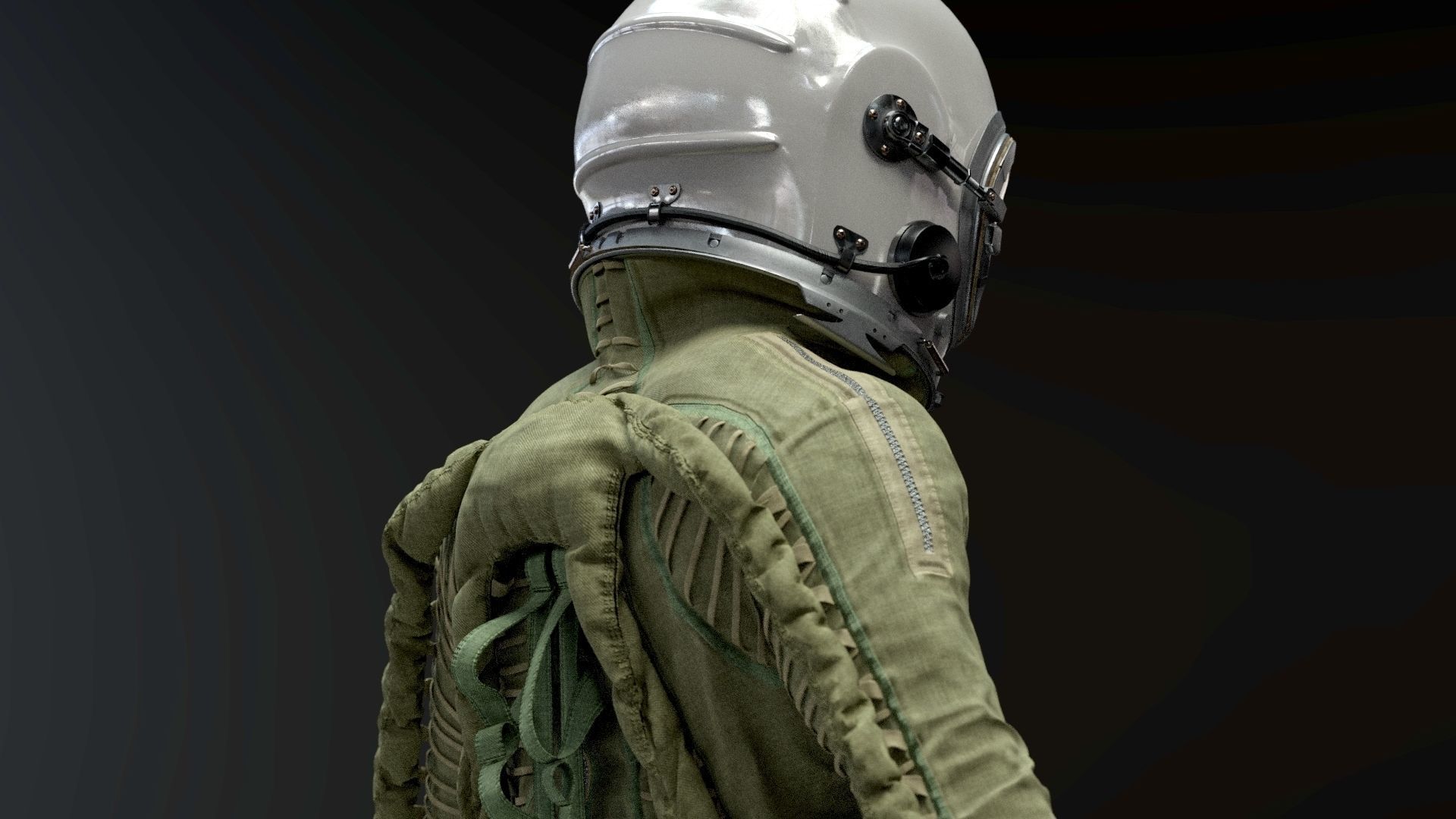 FLIGHT SUIT High altitude Pilot 3D model | CGTrader