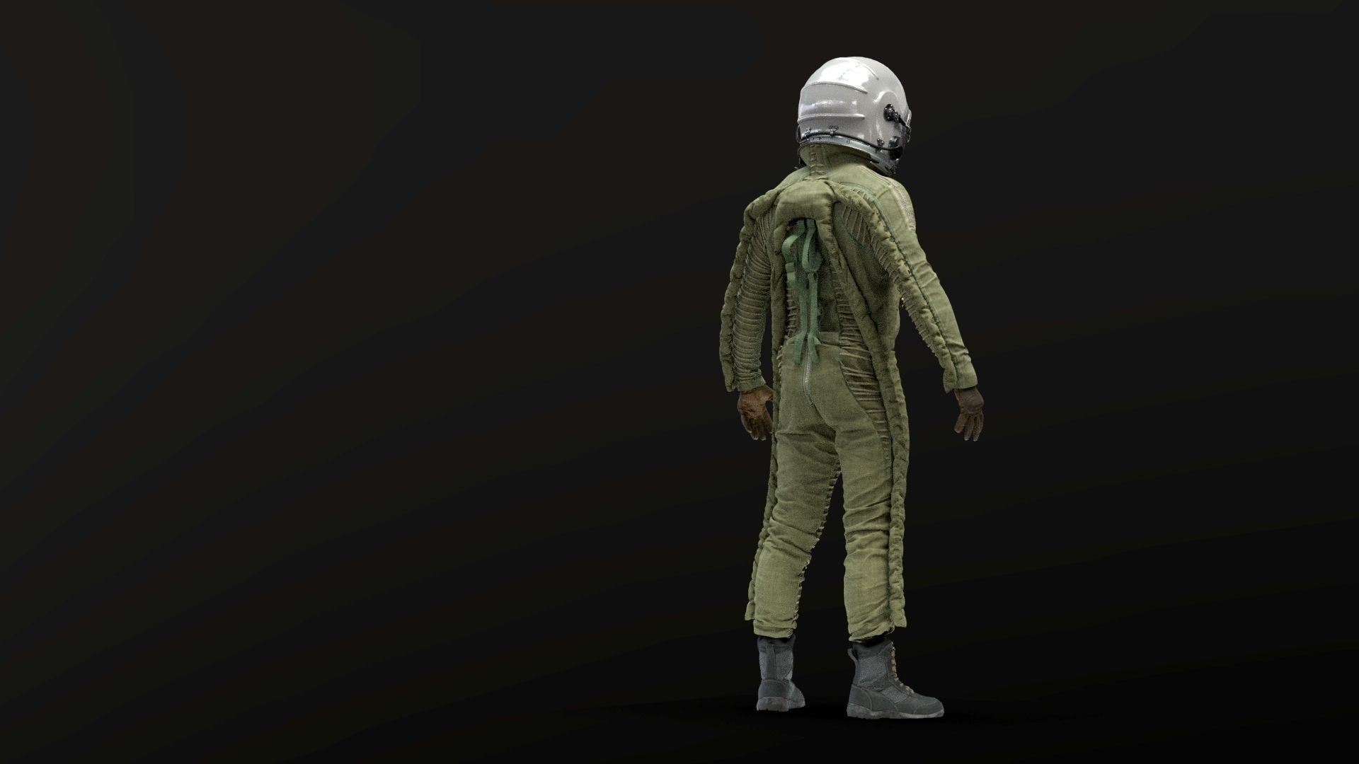 FLIGHT SUIT High altitude Pilot 3D model | CGTrader