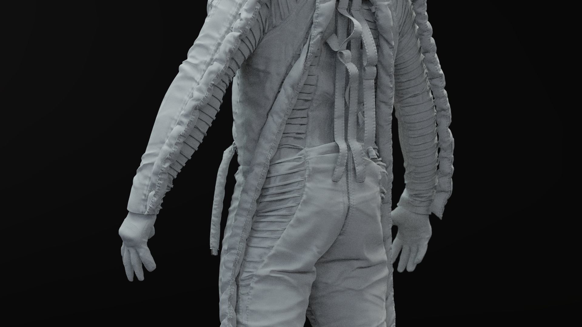 FLIGHT SUIT High altitude Pilot 3D model | CGTrader
