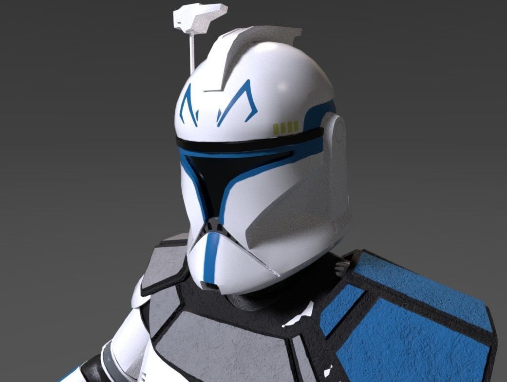 Captain Rex - Phase1 3D model | CGTrader
