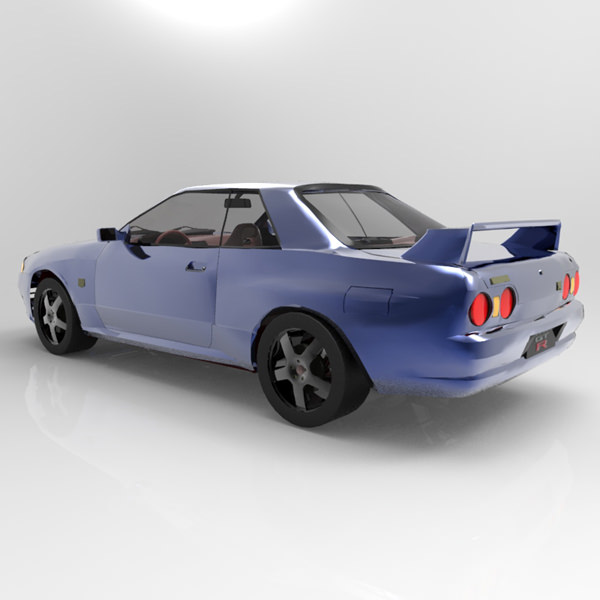Nissan Skyline GTR 3D model | CGTrader
