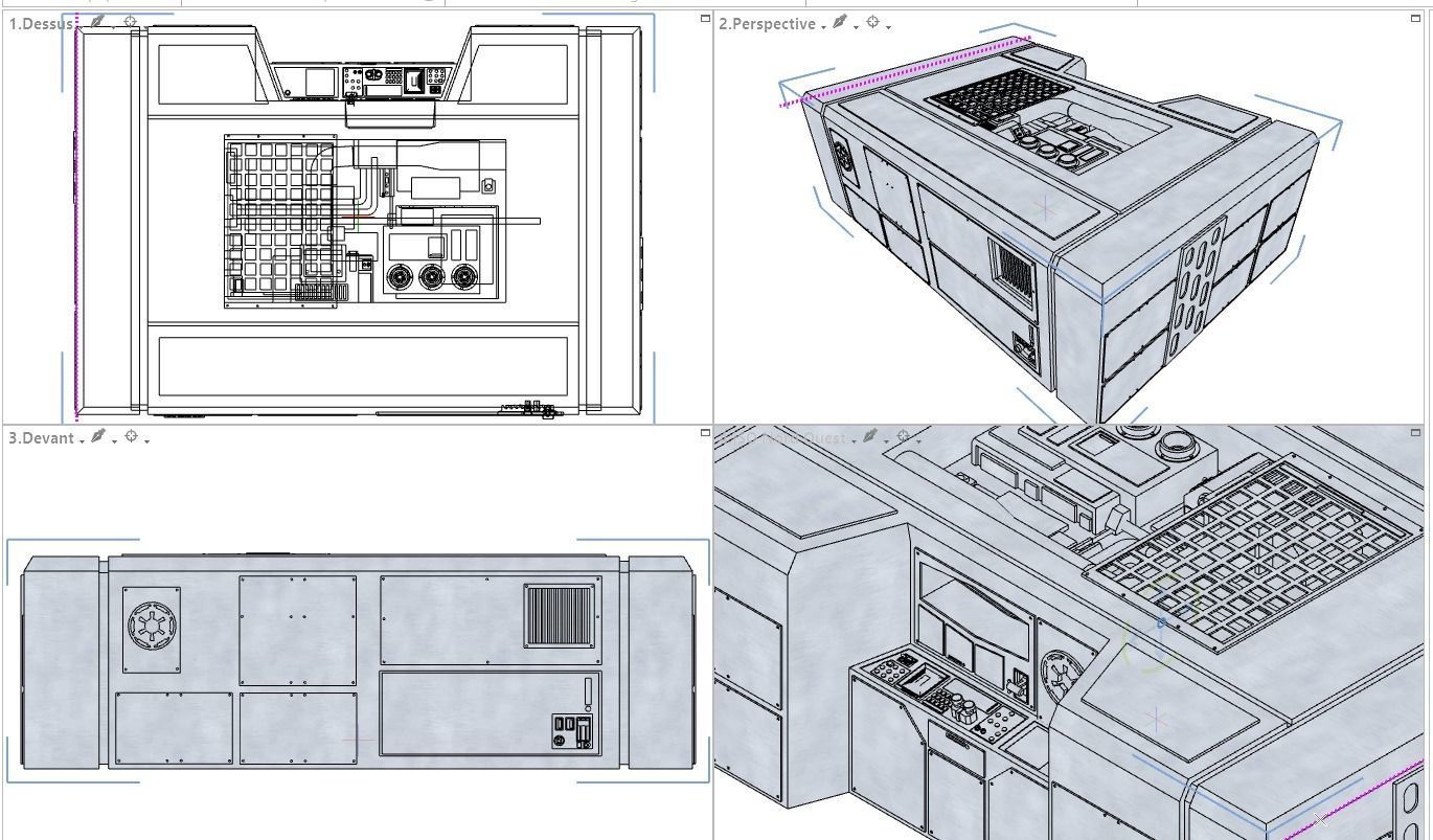 Star Wars - Imperial Mobile Tech Station 3D model | CGTrader
