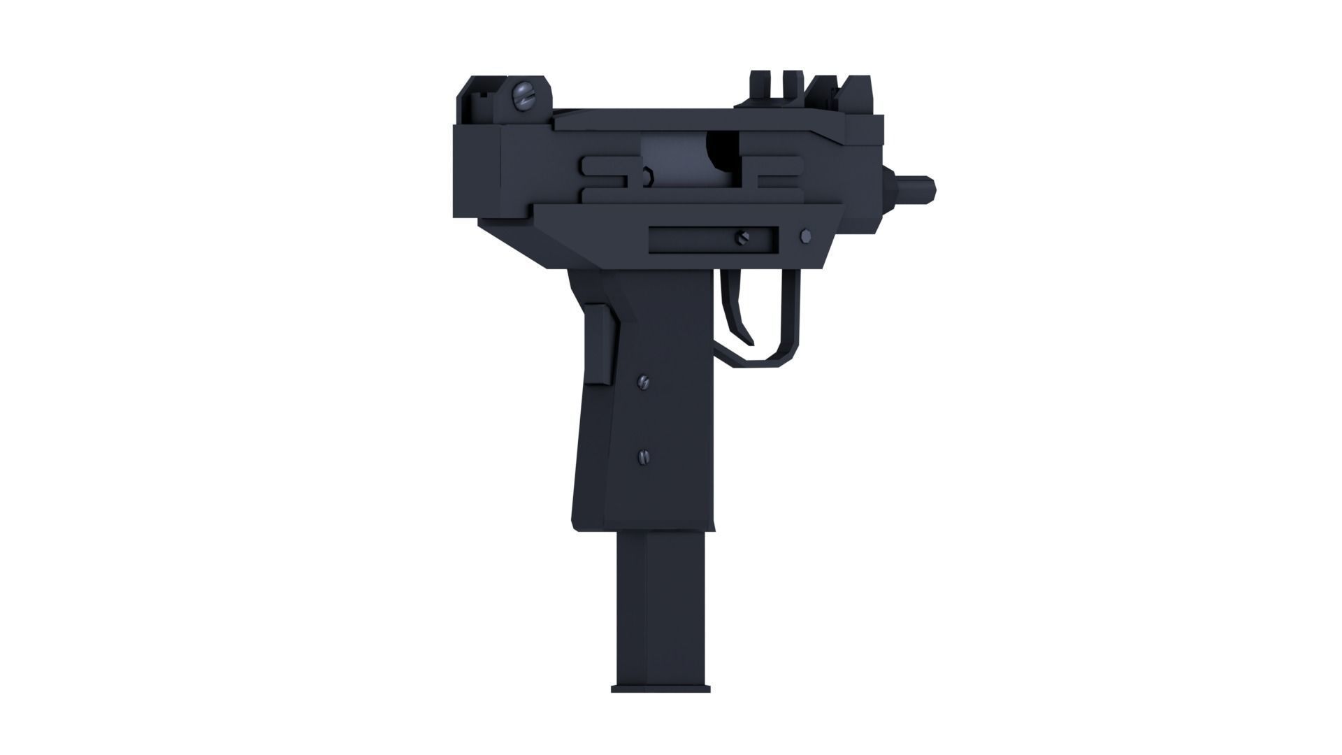 3D model Lowpoly Micro Uzi VR / AR / low-poly | CGTrader